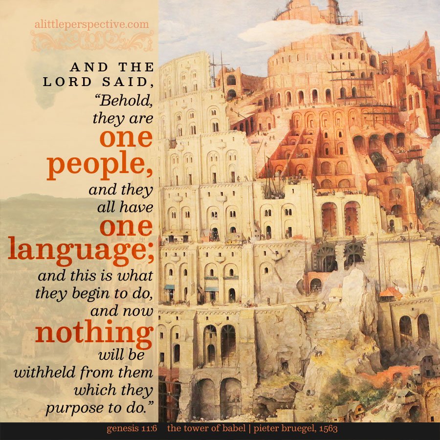 Genesis 11 1 9 Throwing Off The Yoke Genesis 11 1 9 Throwing Off The Yoke
