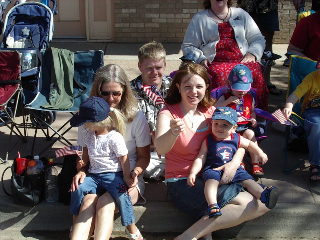 the ty carrick family with grandma debi