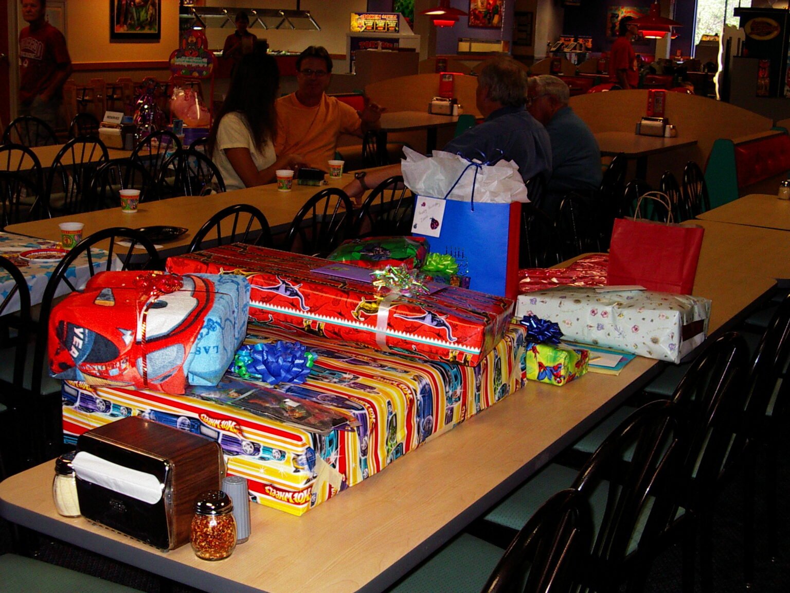 the present table