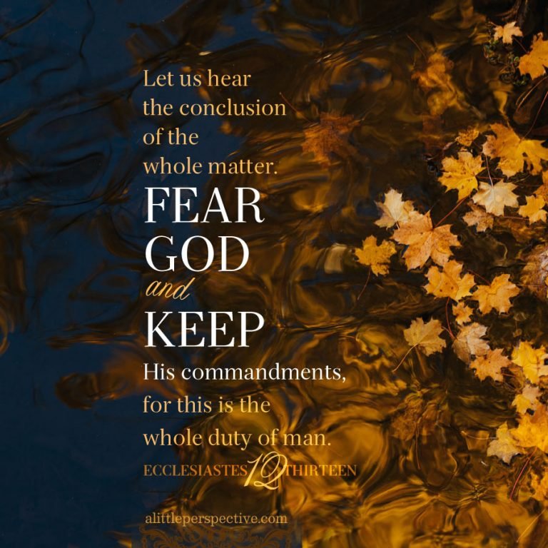 A Little Perspective – Christine Miller