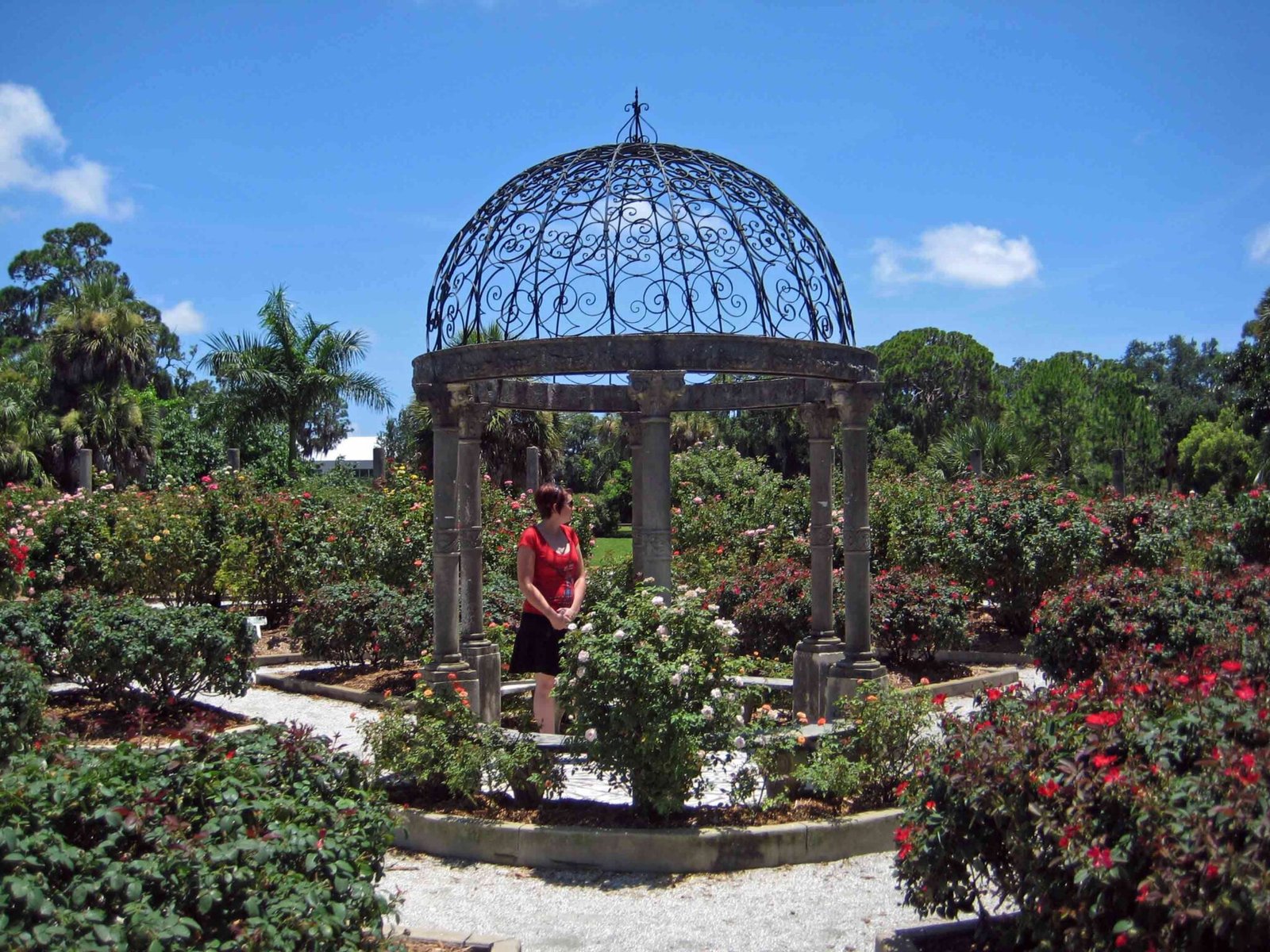 ringling rose garden gazebo