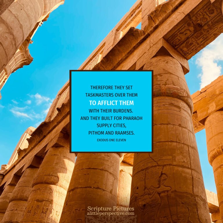 Exodus Scripture Pictures