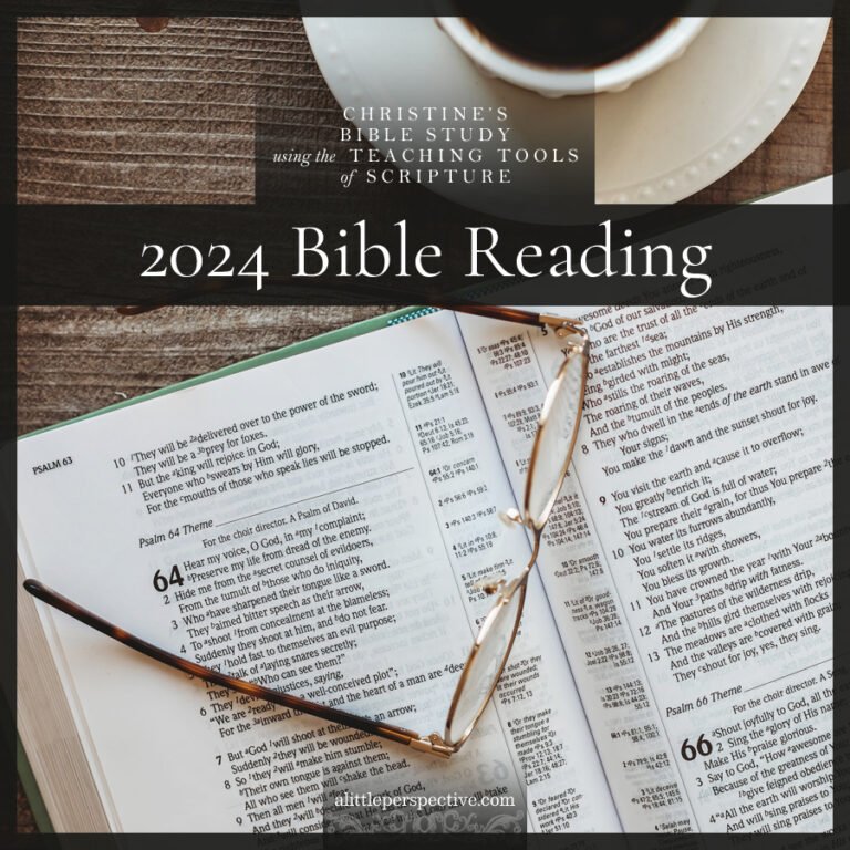 2024 Bible Reading Plan