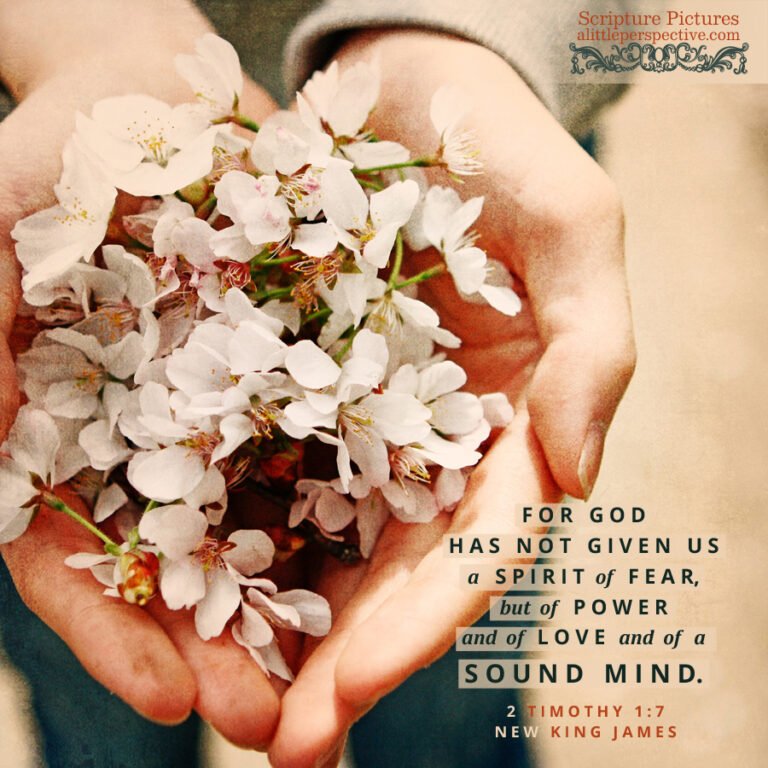 2 timothy 1, not fear but faith