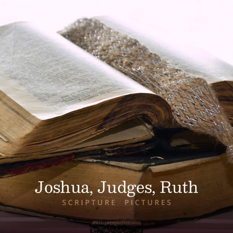 Joshua, Judges, Ruth Scripture Pictures